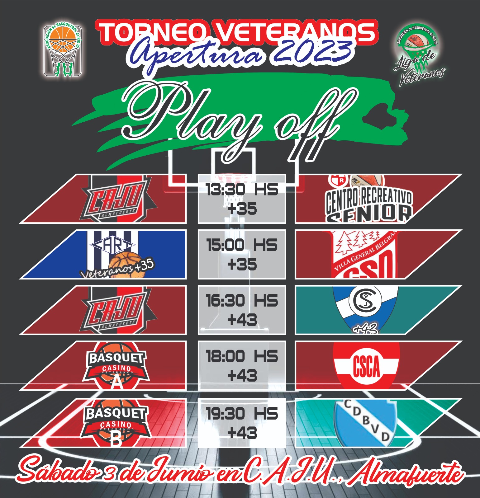 Liga de Veteranos 2023 - ABRT